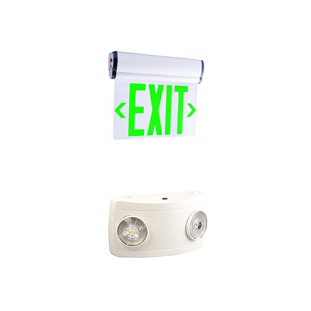 LED Exit Signs & Emergency Lights | Step 1 Dezigns
