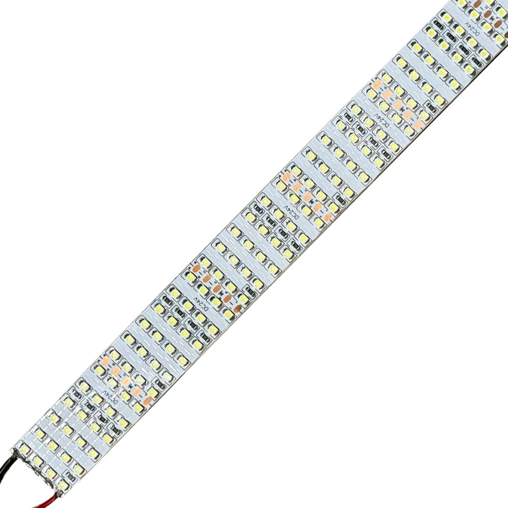 LED Quad Row Flexible Tape Lights 24V DC 16 ft - Step 1 Dezigns