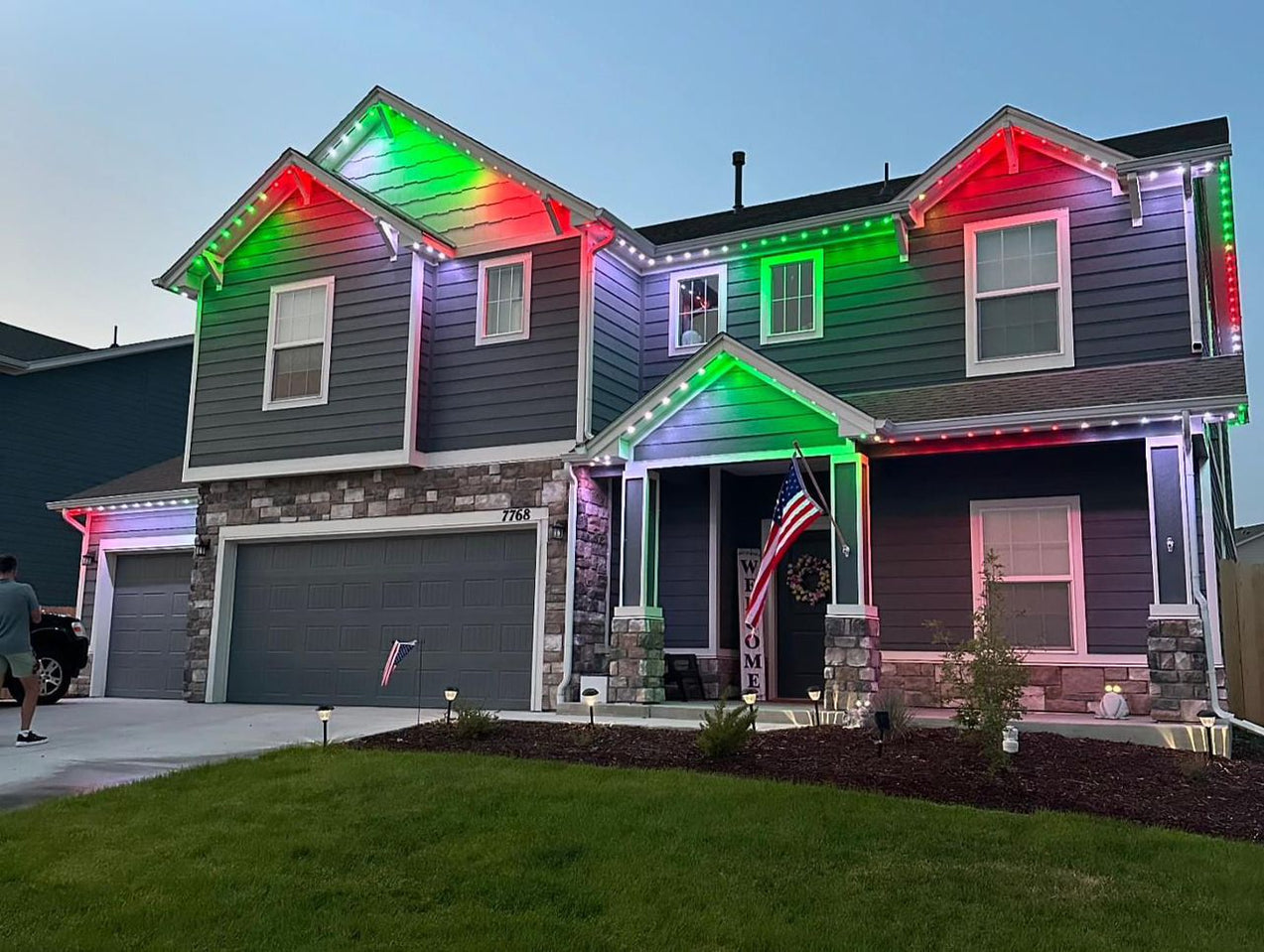 LED Smart Pixel Permanent Outdoor Lights - Step 1 Dezigns