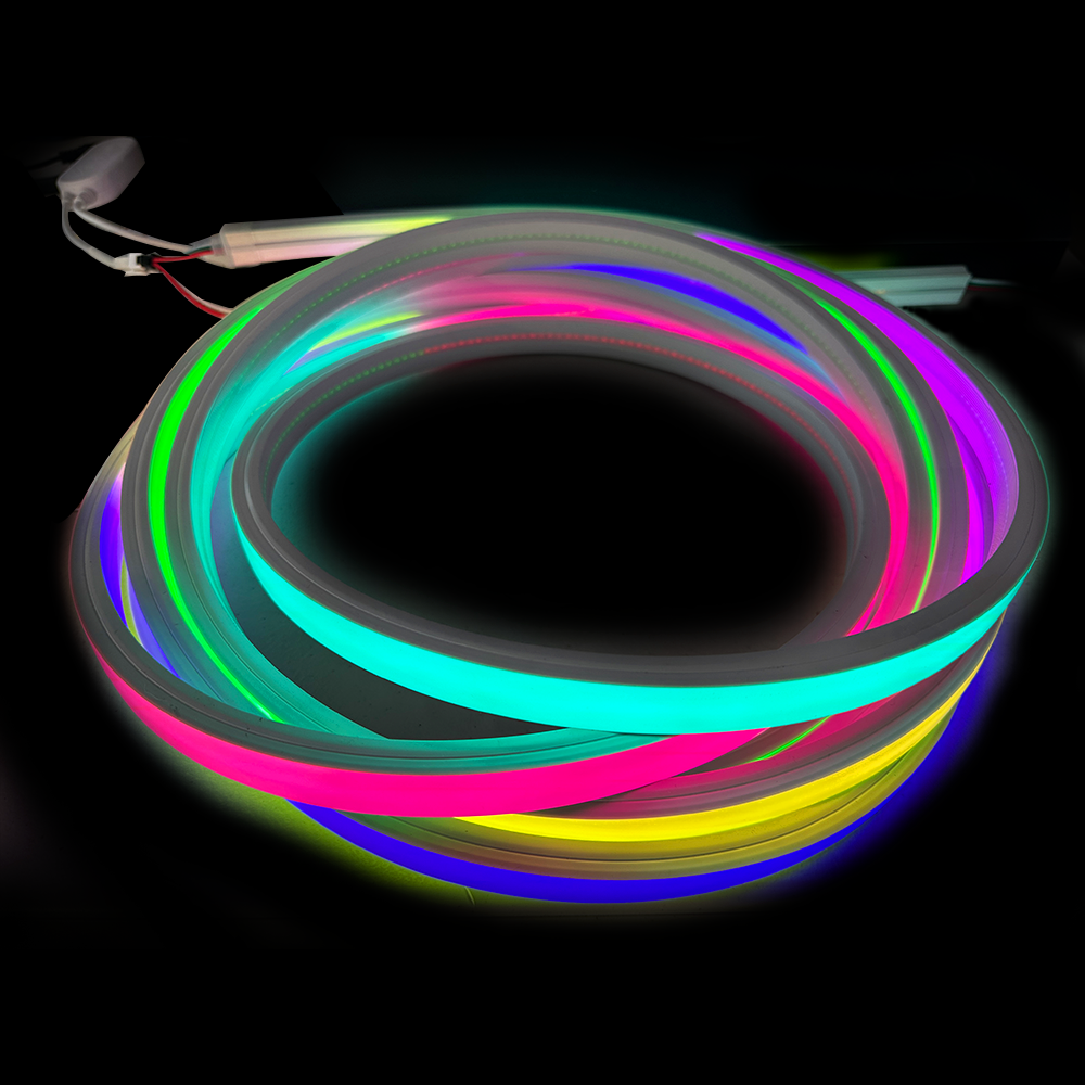LED RGBIC Addressable Top Bend Flex Neon Light Kit 24V DC | Step 1 Dezigns