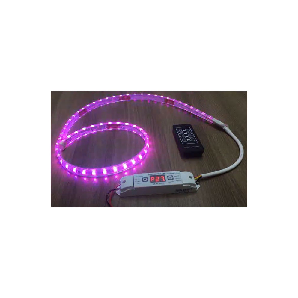 LED Addressable Pixel Tape Light Controller with Remote | Step 1 Dezigns