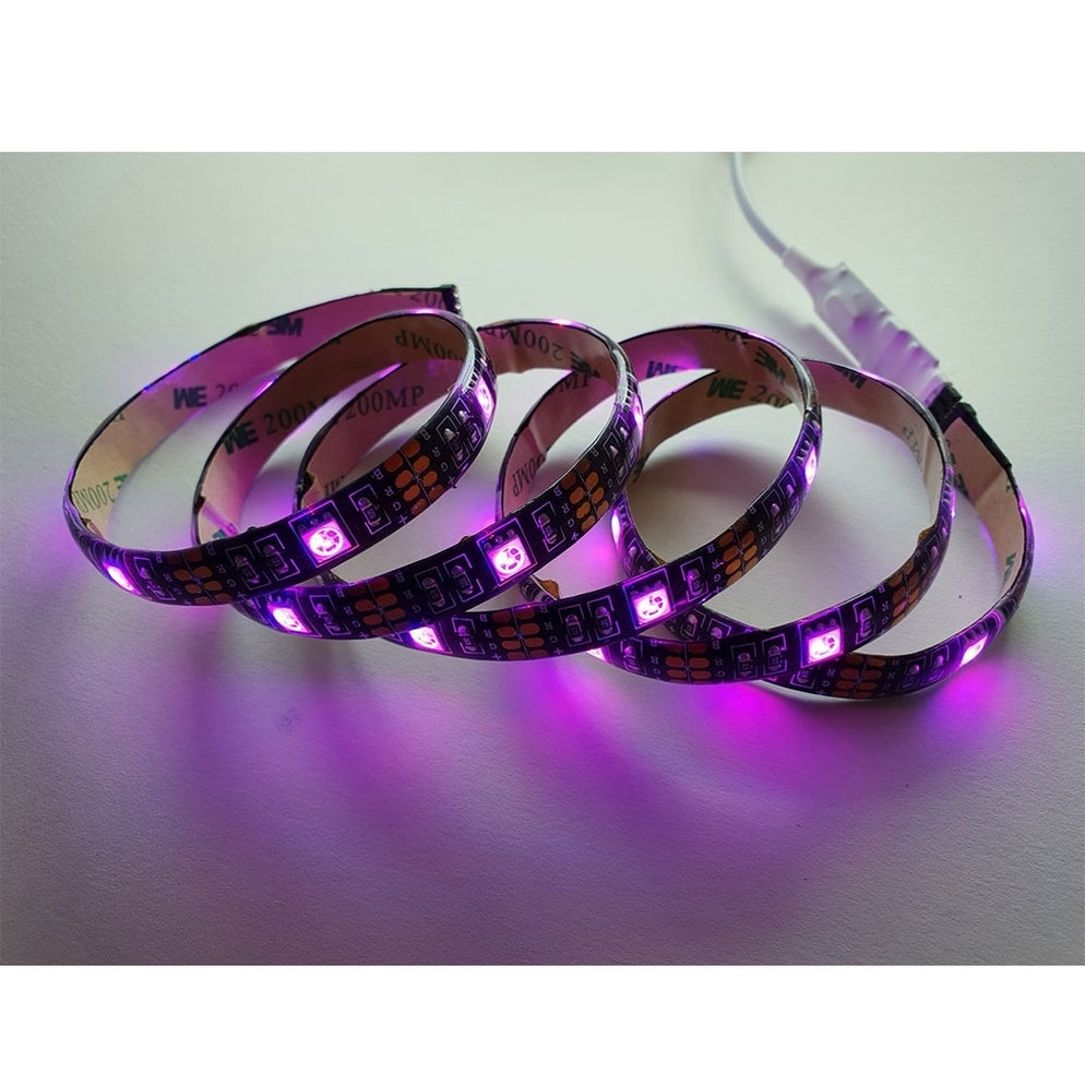 Battery Powered LED RGB Tape Light Kit 5V - 24V DC 3 ft Reel | Step 1 ...