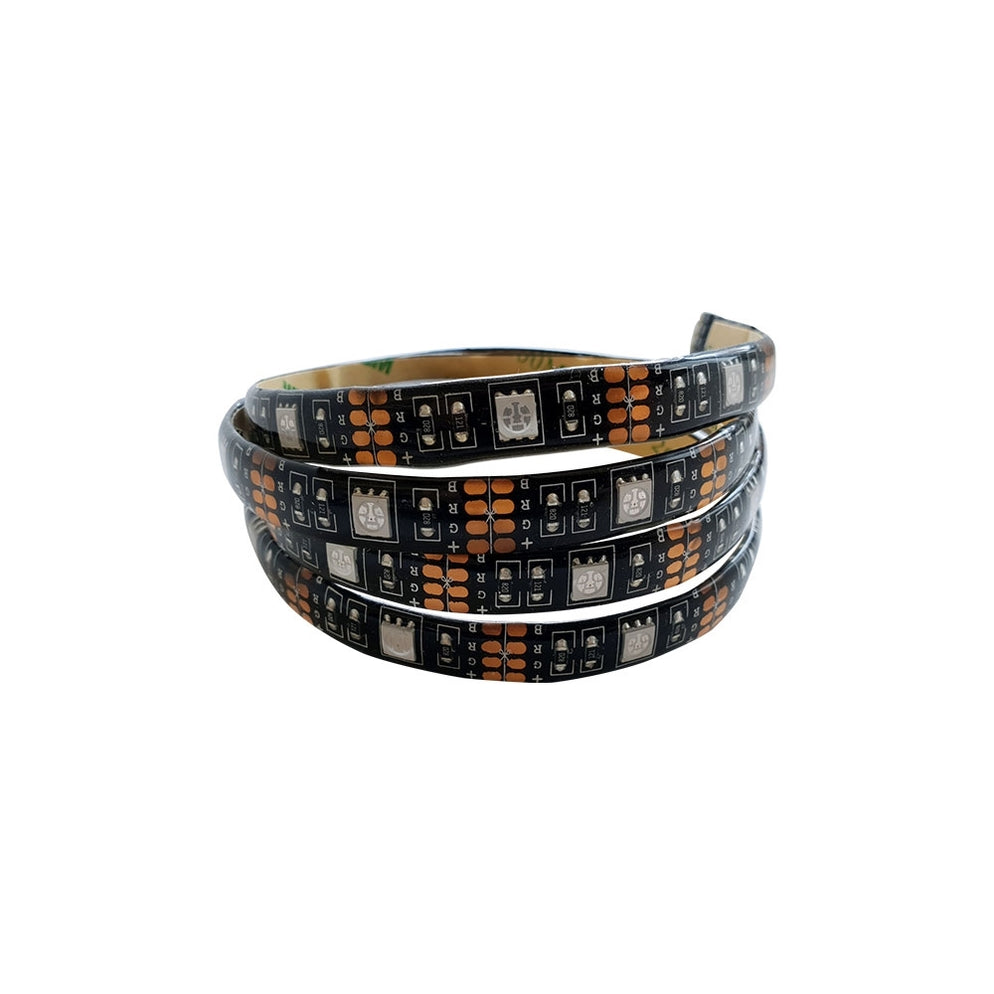 Battery Powered LED RGB Tape Light Kit 5V - 24V DC 3 ft Reel | Step 1 ...