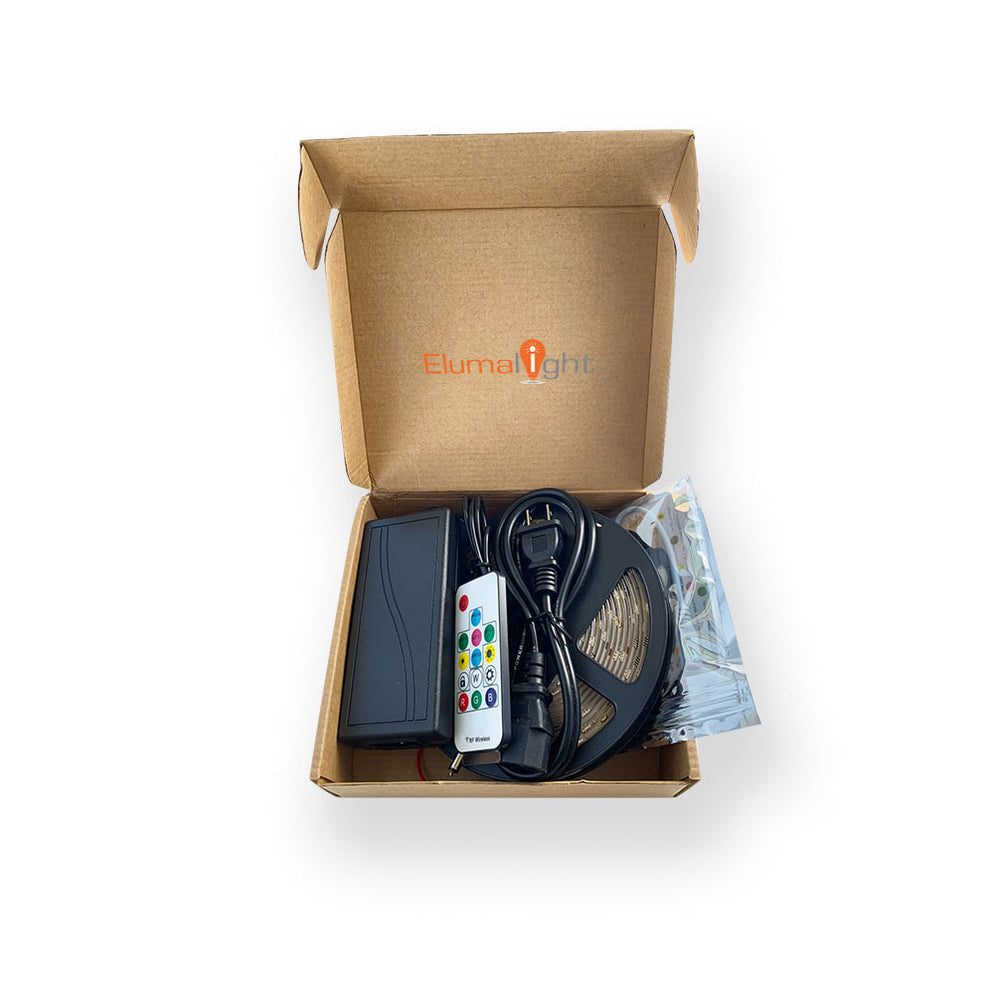 RGB LED Color Chasing Tape Light Kit | Step 1 Dezigns