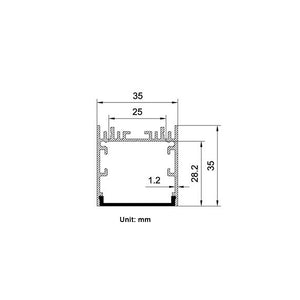 LED Wide Deep Aluminum Channel | Step 1 Dezigns
