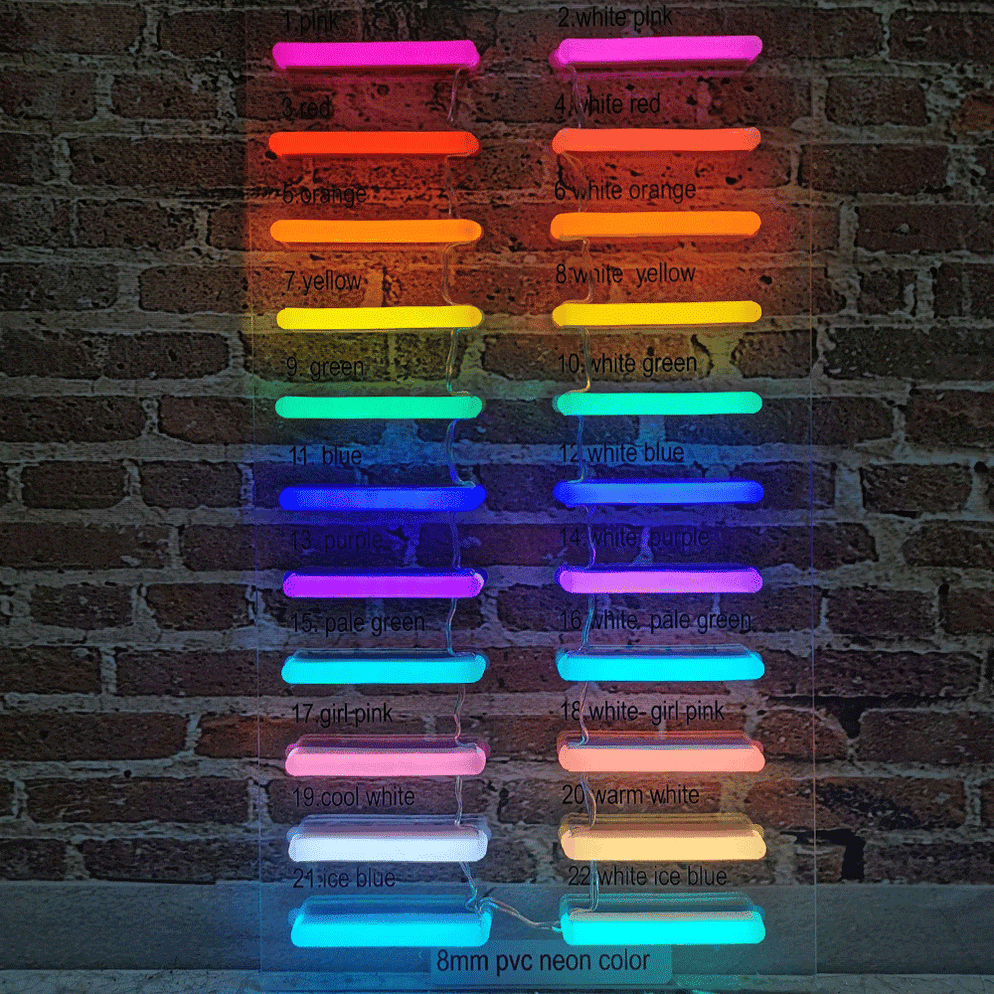 Custom LED Neon Signs | Step 1 Dezigns