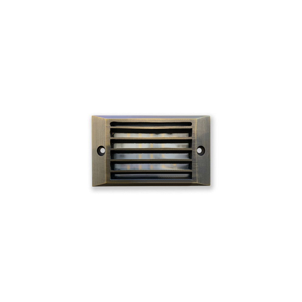 LED Brass Surface Mount Step Light | Step 1 Dezigns