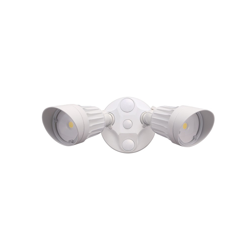 LED CCT Selectable Dual Head Security Lights | Step 1 Dezigns