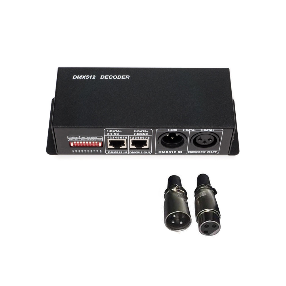 LED RGBW DMX 512 Decoder 4-Channels | Step 1 Dezigns
