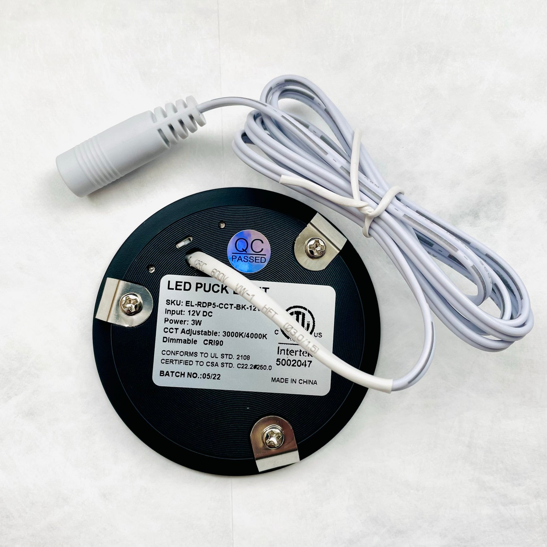 LED CCT Round Puck Lights | Step 1 Dezigns